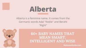 Top 80 Baby Names That Mean Smart, Intelligent and Wise